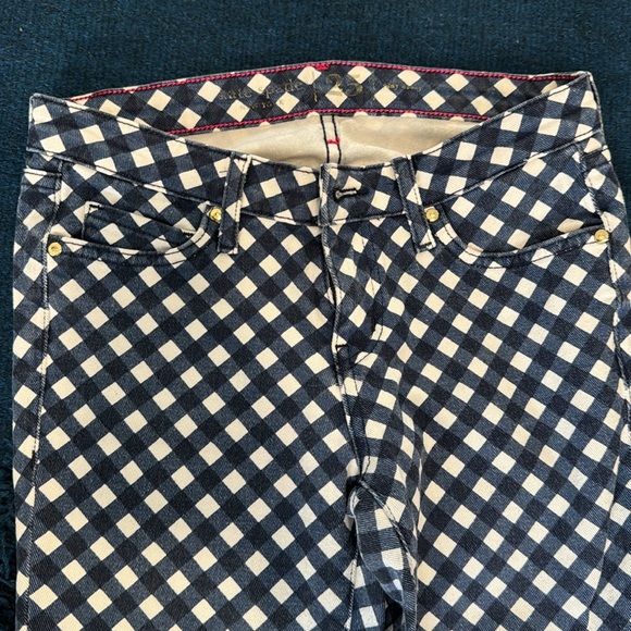 kate spade | Pants & Jumpsuits | Kate Spade Checkered Jean Pants 25 ...